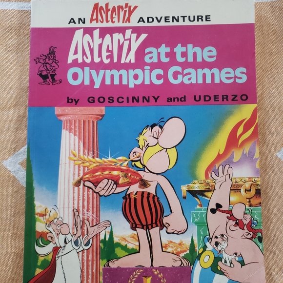 Vintage | Accents | Astrix At The Olympic Games Comic Bookgraphic Novel ...